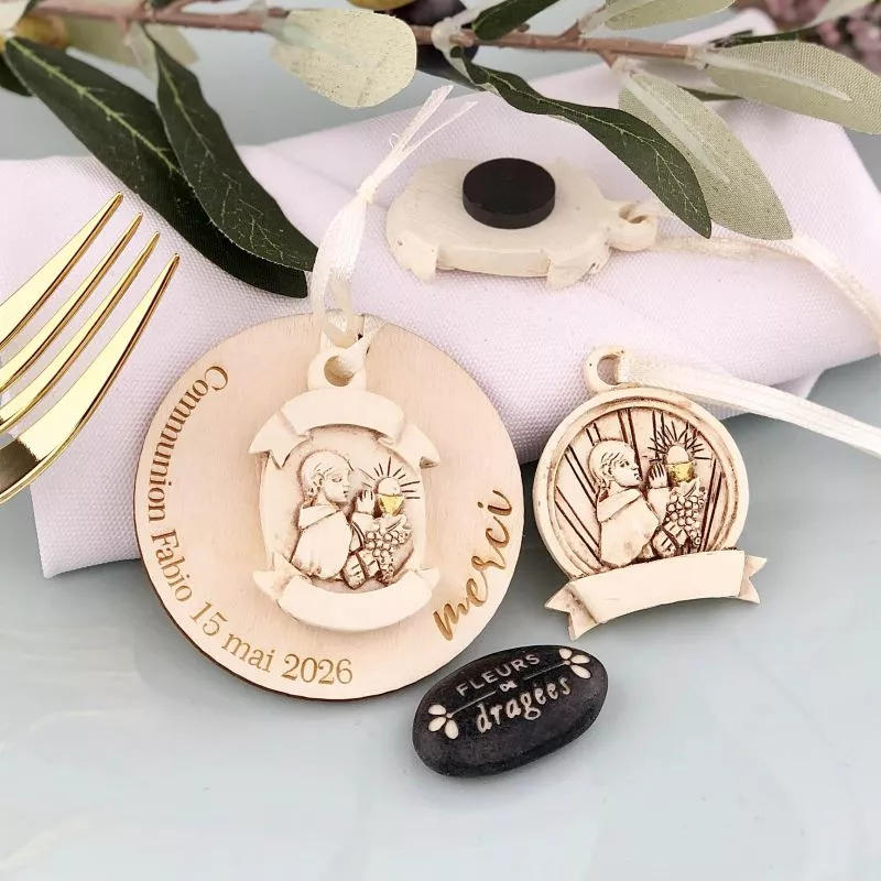 idée cadeau communion garçon - Magnet pas cher
